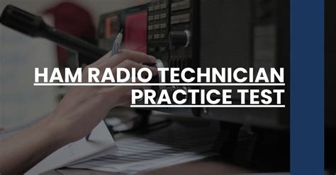 Ham Radio Technician Practice Test Ham Radio 101