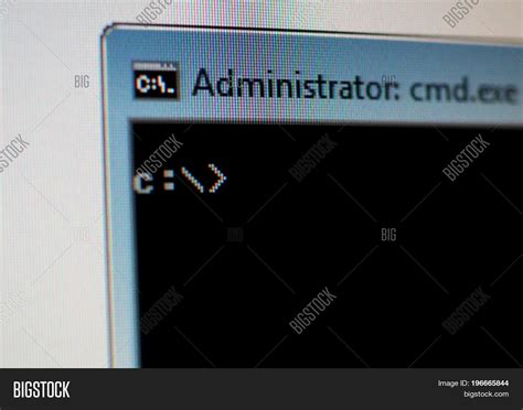Dos Prompt Command Image Photo Free Trial Bigstock