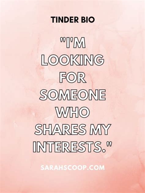 How To Write A Tinder Bio 70 Example Bios Sarah Scoop