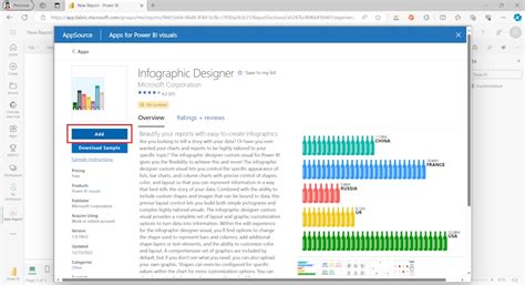 Import Power Bi Visual From Appsource To Your Workspace