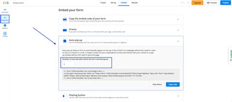 Js Html Or Iframe Embed Code For Forms 123formbuilder