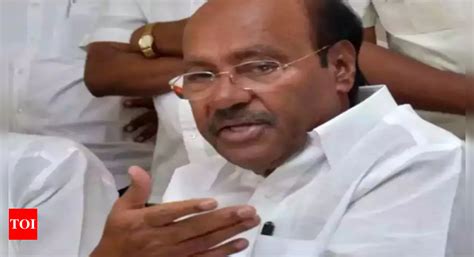 Ramadoss Slams Tn Govt For Extending Tenure Of Assembly Secretary K