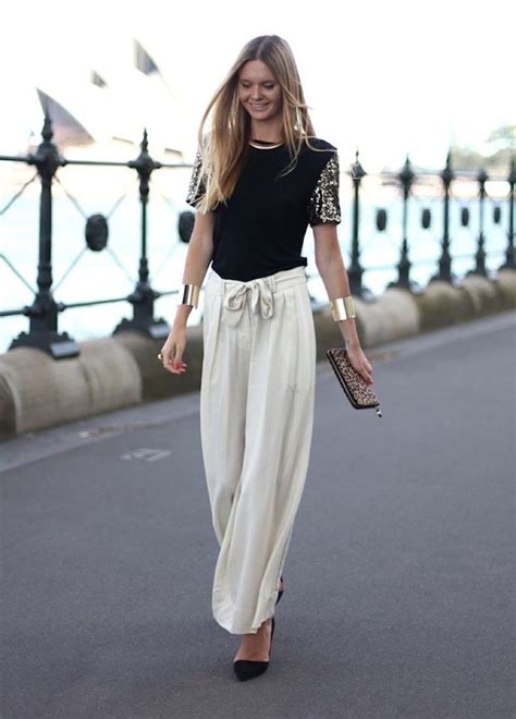 El Regreso De Los Pantalones Palazzo Style Fashion Fashion Outfits
