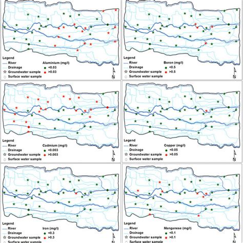 Spatial Variation In Ec Of Groundwater Download Scientific Diagram