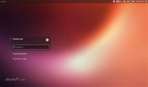 LightDM Locker Stable Released Install It In Ubuntu 13 10 Saucy 13 04