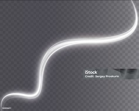빛나는 흰색 속도선 가벼운 빛나는 효과 추상 모션 라인 가벼운 트레일 웨이브 화재 경로 추적 라인 자동차 조명 광섬유 및 백열 곡선 돌리기 Dna에 대한 스톡 벡터 아트 및