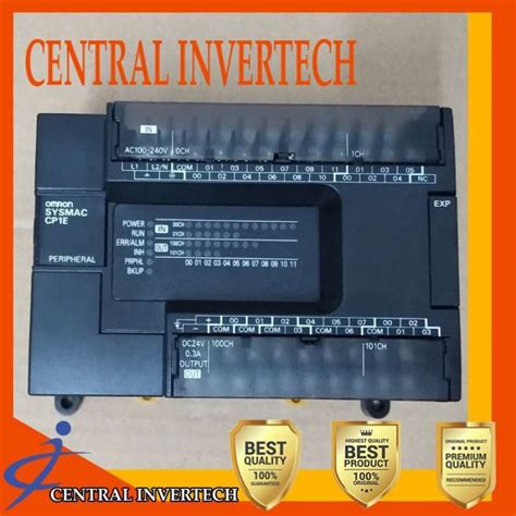Jual Plc Cp1e E30sdr A Cp1e E30sdr A Omron Ac100 240v Input 18 Point Relay Di Seller Umar Store