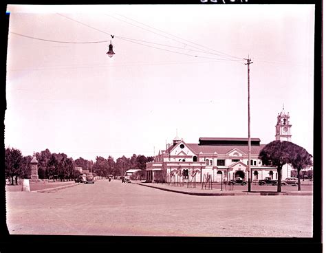 Klerksdorp 1938 Town Hall And Memorial Atom Site For DRISA
