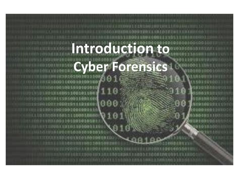 Solution Introduction To Cyber Forensics Principles Techniques And