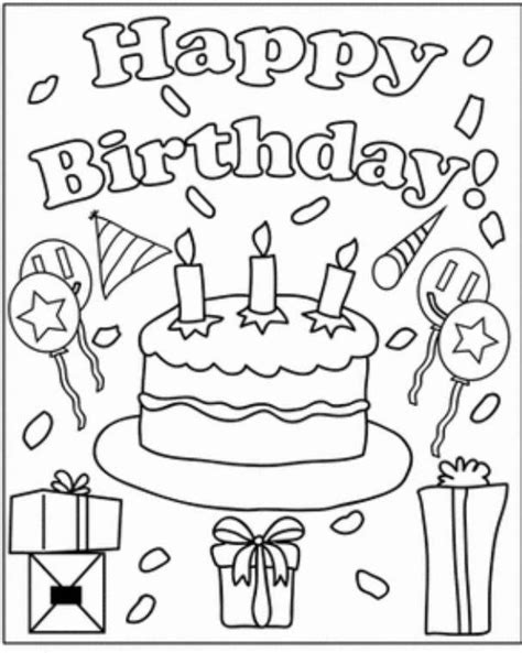 Маленькие картинки с днем рождения для распечатки