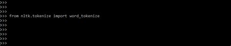Nltk Tokenize How To Use Nltk Tokenize With Program