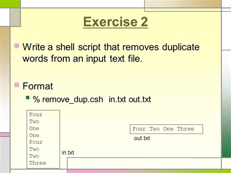 Linux System Lecture 6 Shell Programming Ppt Download