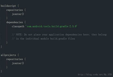 Android Buildgradle写法build Gradle集成的写法 Csdn博客