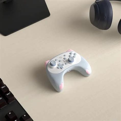Iine Cute Switch Wireless Gamepad Bluetooth Cartoon Kitten Nintendo