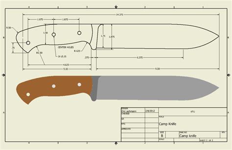 Bushcraft Knife Templates Content Calendar Template