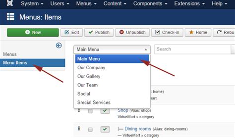 How To Create A Menu Item In Joomla As Blog