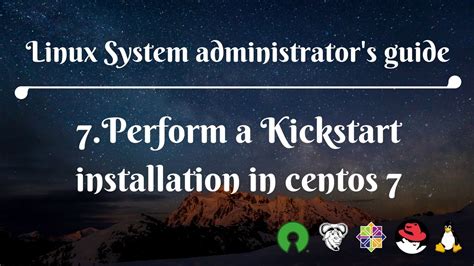 7perform A Kickstart Installation In Centos 7 Youtube