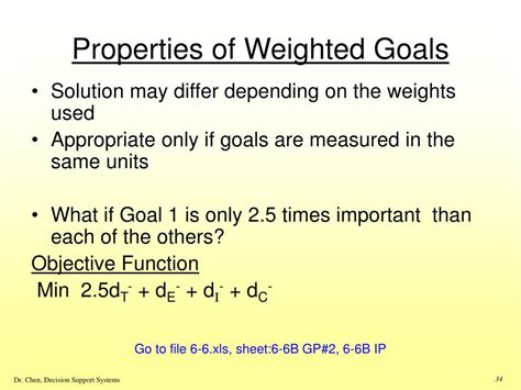 Ppt Chapter 6 Integer And Goal Programming Models Powerpoint