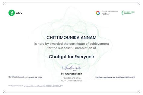 Chitti Mounika Annam On Linkedin Guvi