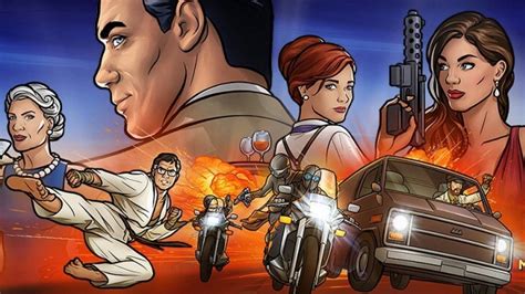 Download Poster Of Archer Characters Wallpaper Wallpapers Com