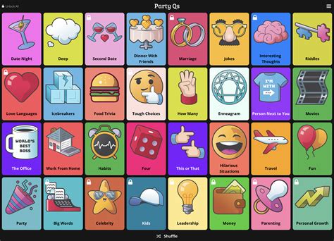 Announcing The Party Qs Web App Ask Great Questions In Any Browser — Party Qs 1 Questions