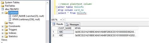 Column Level Encryption In Microsoft Sql Server Euriun Technologies