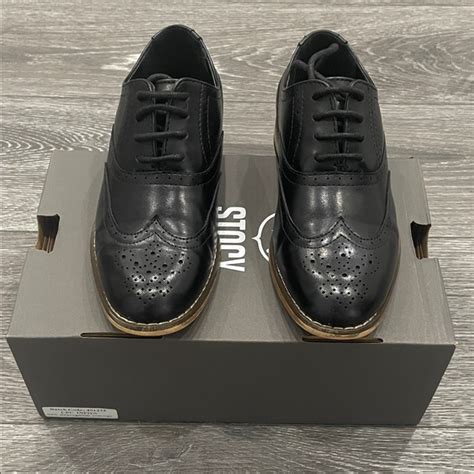 Stacy Adams Shoes Stacy Adams Black Leather Dress Shoes With Tan