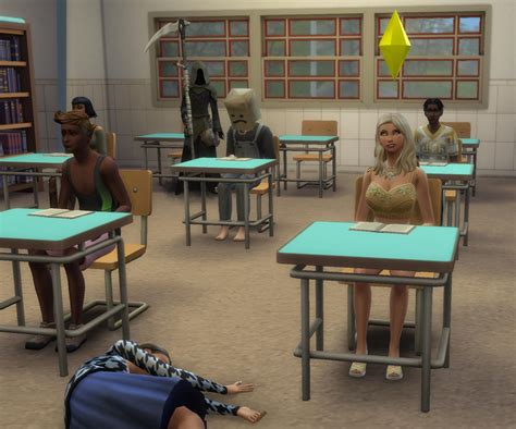 Teacher Died During Class My Sim Could Not Be More Inconvenienced R