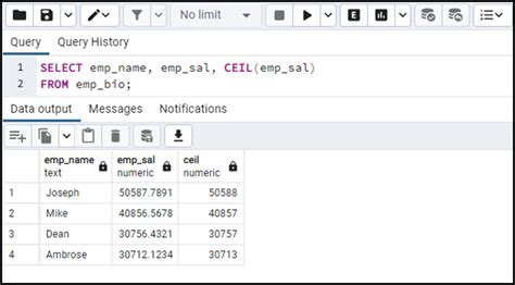 How To Use Ceil Function In Postgresql Commandprompt Inc