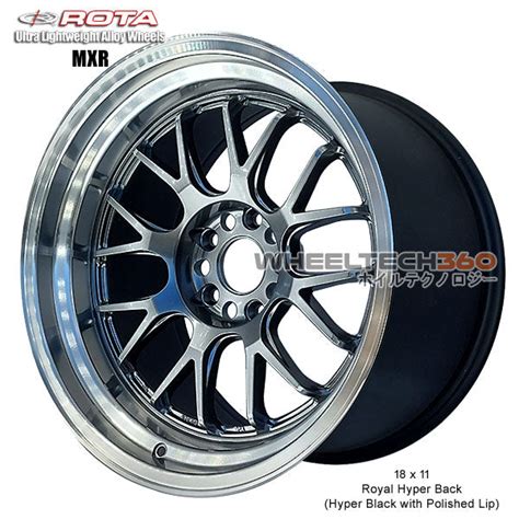 Mxr Rota Wheel Mxr R2 18x11 5x114320mm 73mm Hubrota Rims
