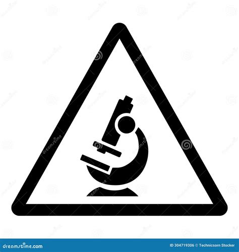 Microscope Symbol Sign Vector Illustration Isolate On White Background