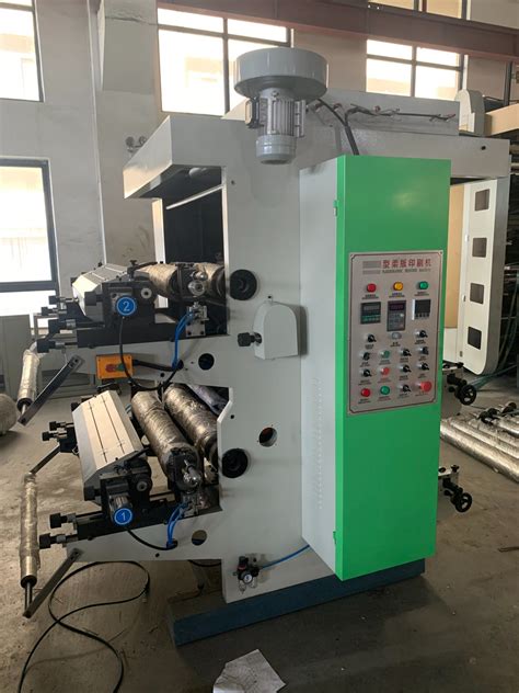 High Speed Two Four Six Color Flexo Printing Machine China Flexible Letter Press And