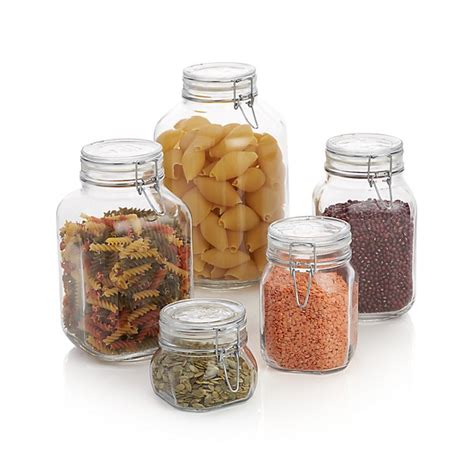 Fido Jars With Clamp Lids Crate And Barrel