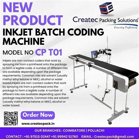 60 Piecemin Automatic Date Coding Machine At ₹ 105000 In Coimbatore