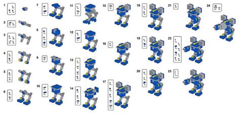 Lego Battletech Lego Blueprint Custom Lego Lego Robot