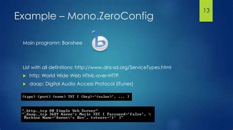 Zeroconf Zero Configuration Networking Ppt