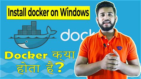 01 Docker Tutorial For Beginners Install Docker On Windows 10 Home Youtube