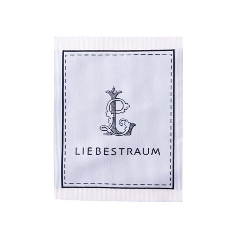 Custom Polyester Material Corrugated White Woven Label Woven Label