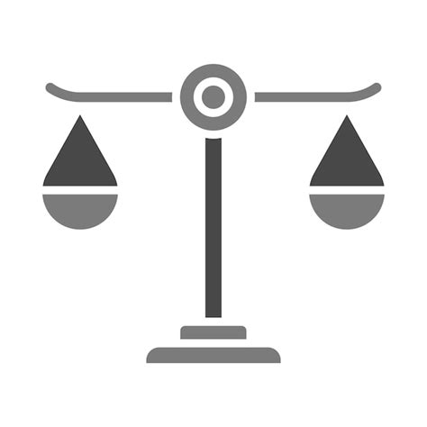 정의 아이콘 프리미엄 벡터