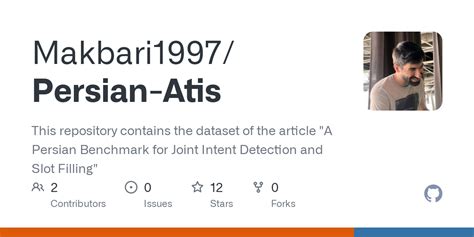 Github Makbari1997 Persian Atis This Repository Contains The Dataset Of The Article A