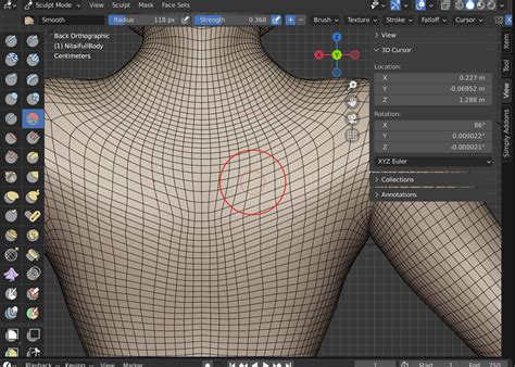 [resolved] Models Defects Not Showing In Sculpt Mode Modeling Blender Artists Community