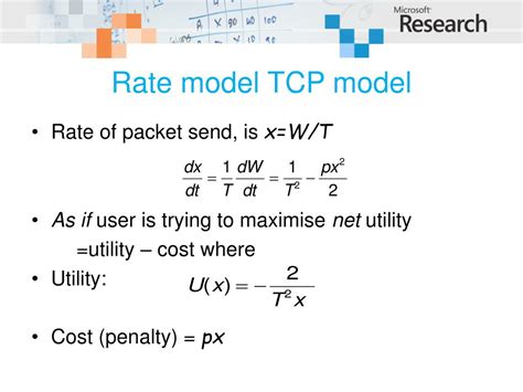 Ppt Modelling And Stability Of Tcp Powerpoint Presentation Free