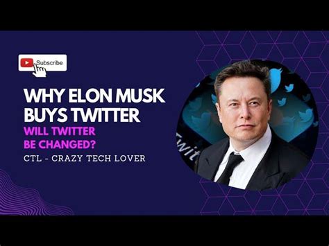 Dphersic Why Elon Musk Buys Twitter Watch This Video ️