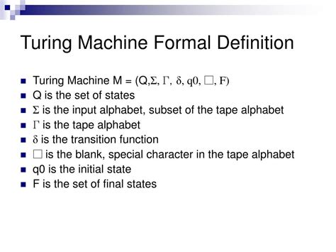 Ppt Turing Machines Powerpoint Presentation Free Download Id5447823