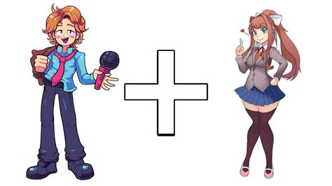 Fnf Senpai Monika Friday Night Funkin X Doki Doli Literature