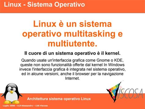 Architettura Linux Pdf