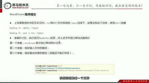 2022最新大数据hadoop入门视频教程 06 hadoop mapreduce官方示例 wordcount单词统计 youtube