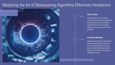 Mastering The Art Of Maneuvering Algorithms Effectively Ppt Template St Ai Ppt Sample