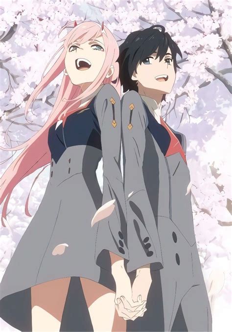 Zero Two Sakura Wallpapers Wallpaper Cave
