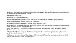 Method Verification Medical Laboratories PPTX